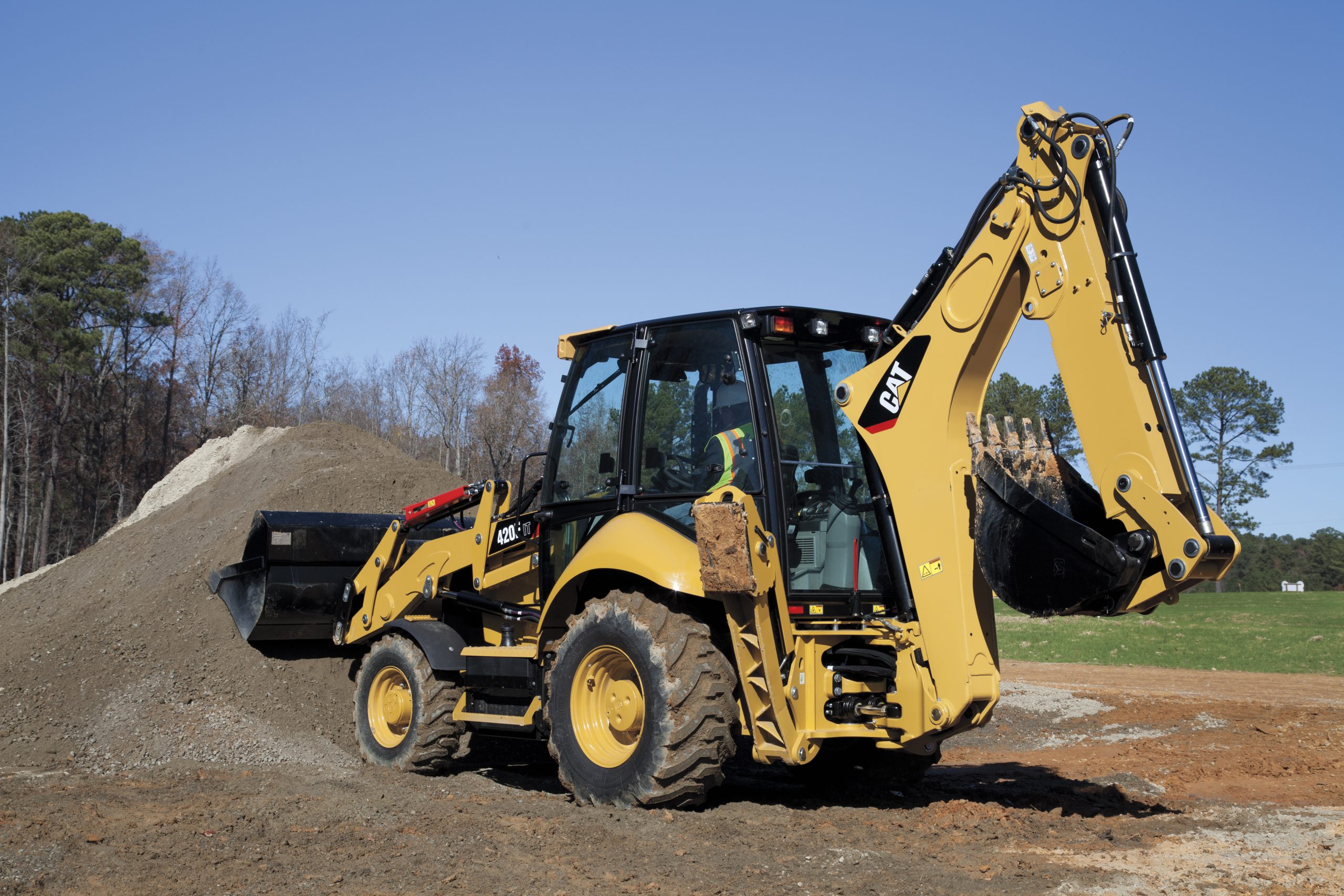 Cat® 420 Backhoe - Milton Rents