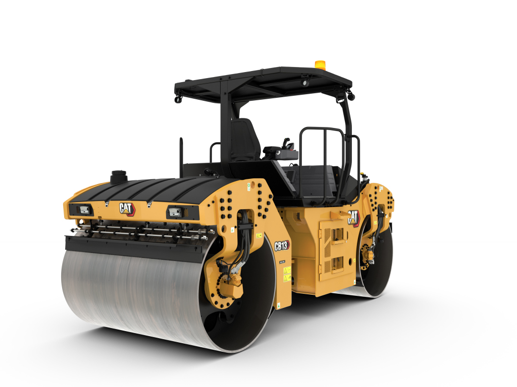 CAT® CB13 (79" drum) Tandem Vibratory Roller - Milton Rents