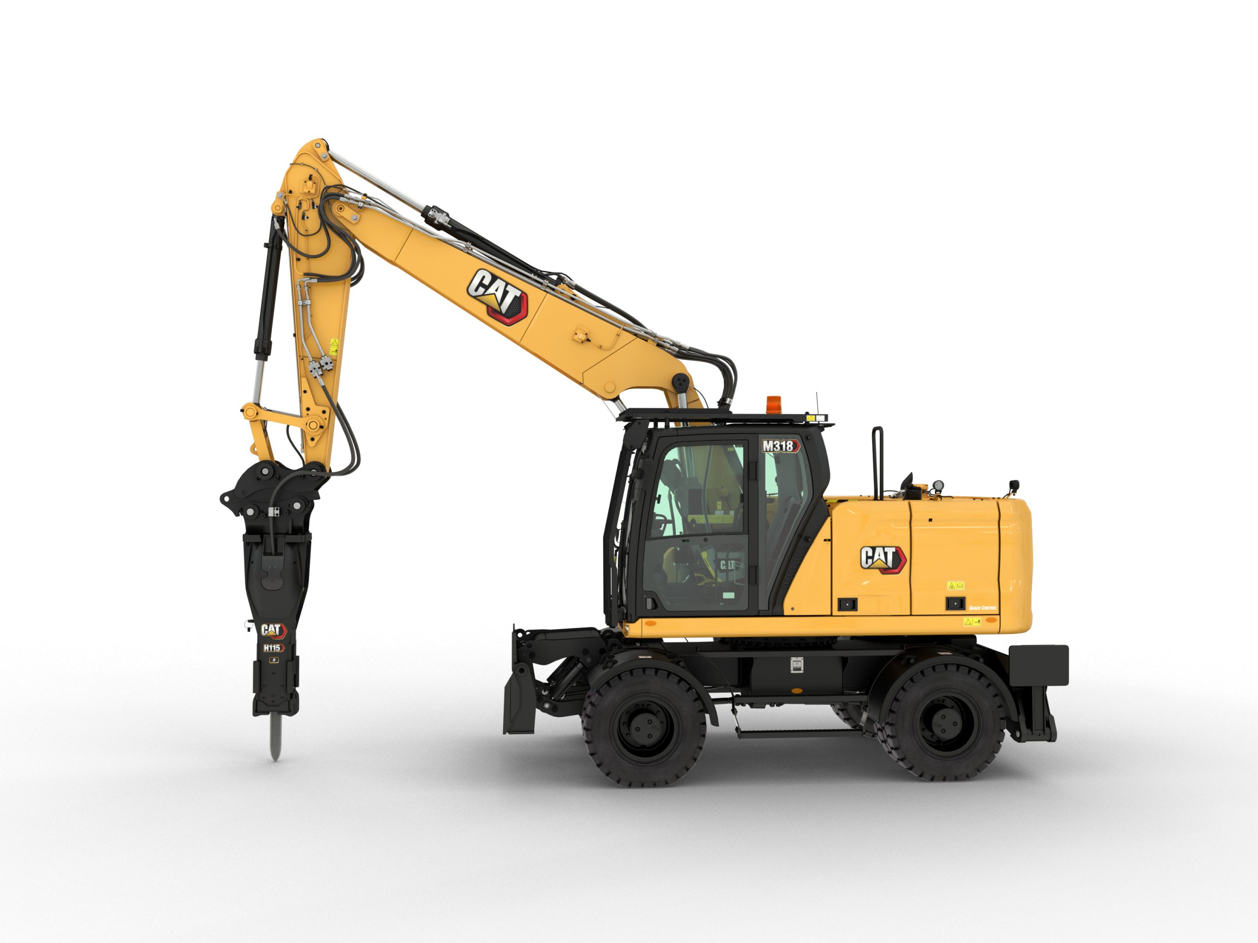 CAT® M317 / M318 Wheeled Excavator - Milton Rents